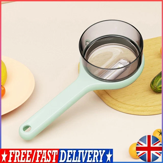 PEELER WITH STORAGE Box Fruit Peeler Multi-function Large Capacity for Kitchen £6.29 - PicClick UK