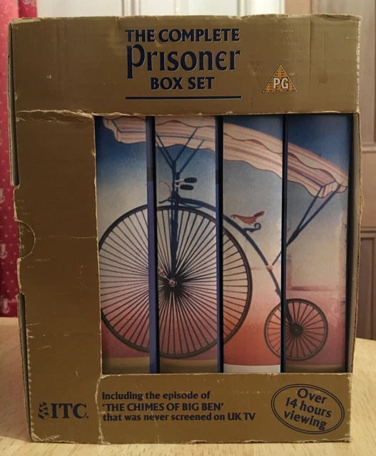 THE COMPLETE PRISONER UK VHS CASSETTE x 5 ITC POLYGRAM PATRICK McGOOHAN ...