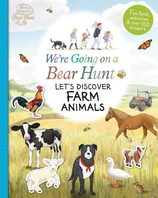 WE'RE GOING ON a Bear Hunt: Let's Discover Farm Animals Paperback Book ...