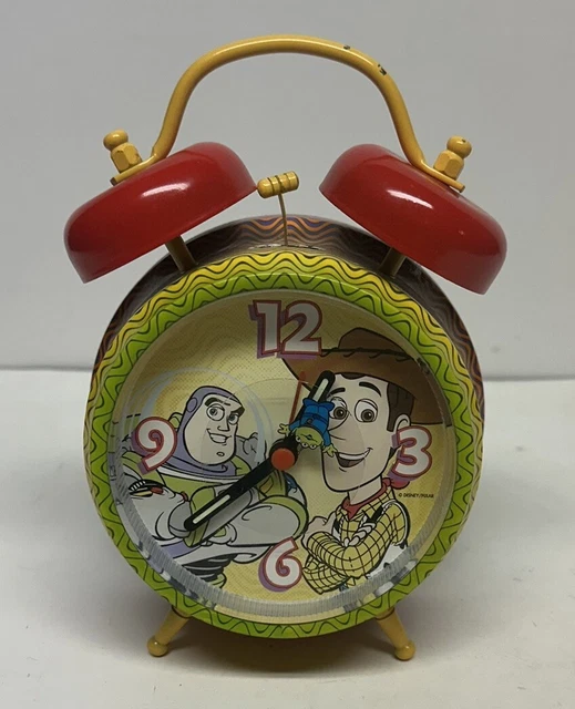 VINTAGE DISNEY PIXAR Toy Story 2 Alarm Clock Buzz Woody $39.99 ...