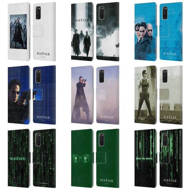 OFICIAL THE MATRIX Key Art Funda De Libro Cuero Para Samsung Teléfonos ...