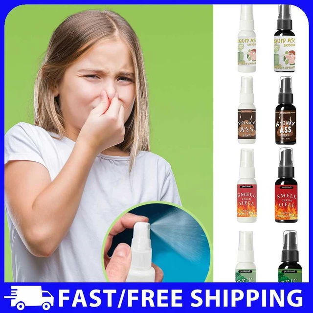 Liquid Fart Spray Cans 8 Types Smelly Stink Mist Ass Stinky Bomb Prank Joke Game Eur 480