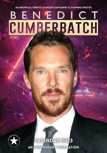 BENEDICT CUMBERBATCH 2023 Wall Calendar - Large A3 Poster Size - Actor ...