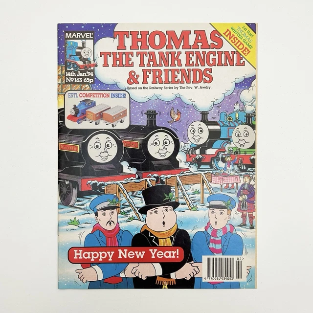 VINTAGE THOMAS THE Tank Engine & Friends Magazine No 163 Marvel Comic ...