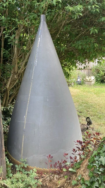 GENUINE EX RAF Tornado Nose Cone plane aeroplane part. Very heavy and ...