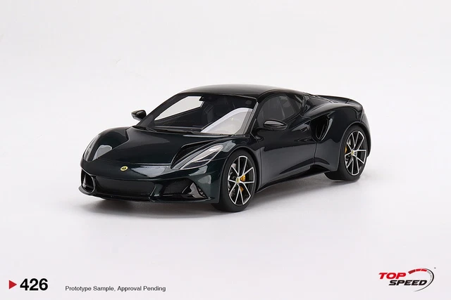 LOTUS EMIRA FONCÉ Verdure Vert - Topspeed TS0426 1/18 EUR 262,68 ...