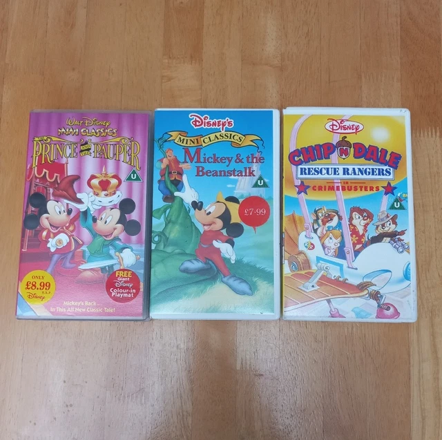 WALT DISNEY MINI Classics VHS Video Bundle EUR 1,16 - PicClick IT