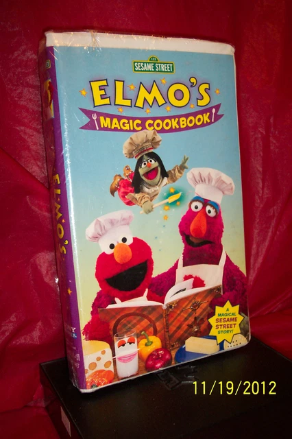 SESAME STREET - Elmo's Magic Cookbook (VHS, 2001) $19.99 - PicClick CA