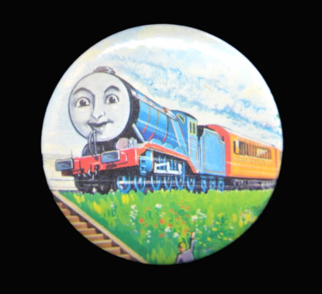 VERY LARGE THOMAS the Tank Engine type Blue Railway Locomotive Pin ...