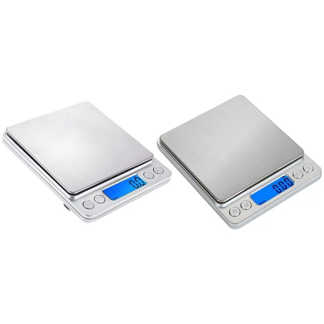 2KG/3KG/500G PRECISION FOOD Meat Scale 0.1/0.01g Jewelry Lab Carat ...