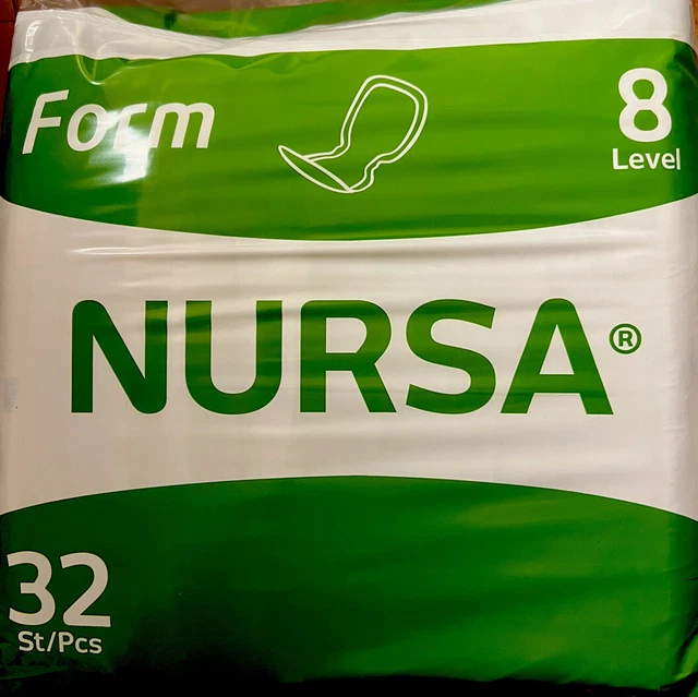 128 ST. (4 X 32) NURSA Form Level 8 Inkontinenzeinlage EUR 37,50 ...