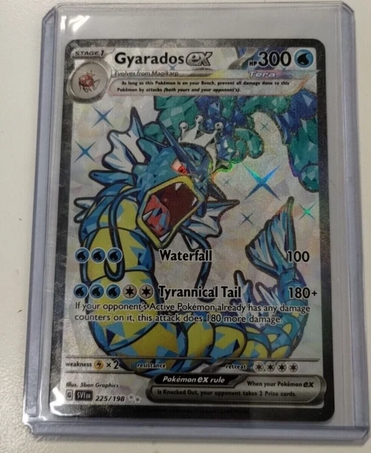 GYARADOS EX 225/198 Pokémon TCG Scarlet & Violet Base Set Holo EUR 10 ...