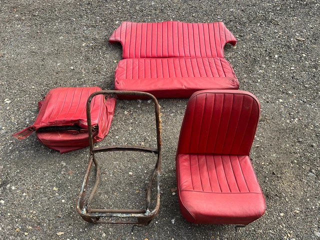 CLASSIC MK1 MINI Morris Front Seats Only Not Rears £100.00 - PicClick UK