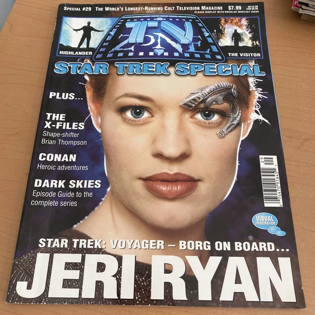 TVZONE JERI RYAN STAR TREK VGER 1998 Vintage SPECIAL MAGAZINE £10.14 ...
