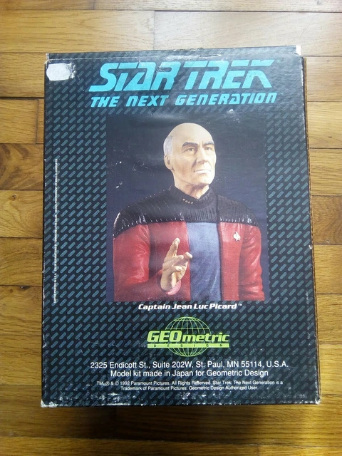 STAR TREK THE next generation captain JEAN LUC PICARD model kit 1/6 EUR ...