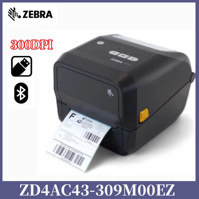 ZEBRA ZD421 DIRECT Thermal Desktop Printer 203dpi 4-inch USB ZD4A042 ...