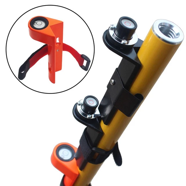 COMPACT VERTICAL LEVEL Center Rod with Leveling Bubble Self Adhesive £ ...