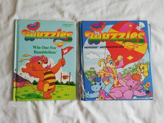 WUZZLES BOOKS WIN One For Bumblelion And The Haunted Castle 80S Vintage ...