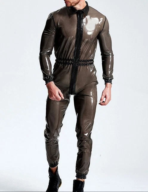 100 Latex Rubber Gummi Bodysuit Cosplay Catsuit Zentai Strumpfhose 0