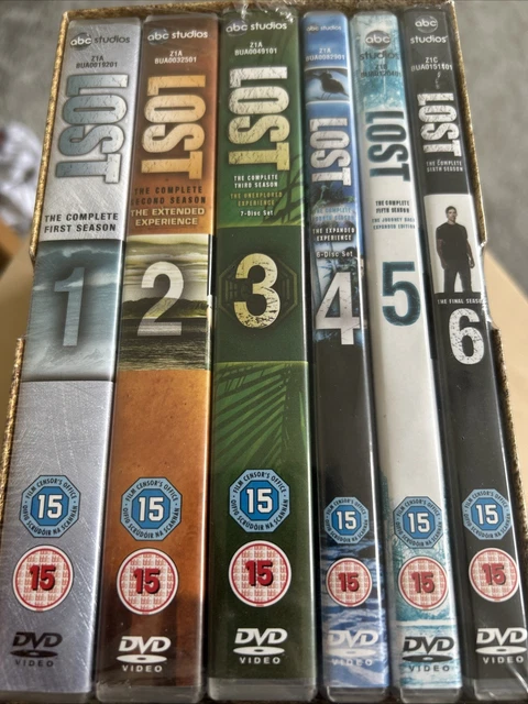 LOST SERIES 1-6 The Complete Collection Box Set DVD New Sealed Season ...