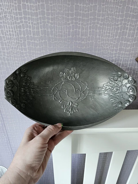 ART NOUVEAU ARTS & Crafts era Osiris Pewter Dish Circa 1900 ...