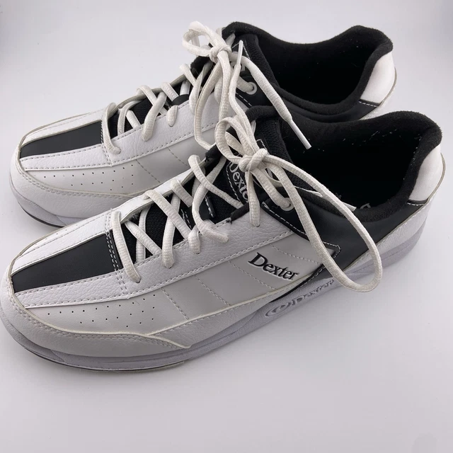 DEXTER RICKY III Bowling Shoes Men’s Size 11 2W Wide White/Black ...
