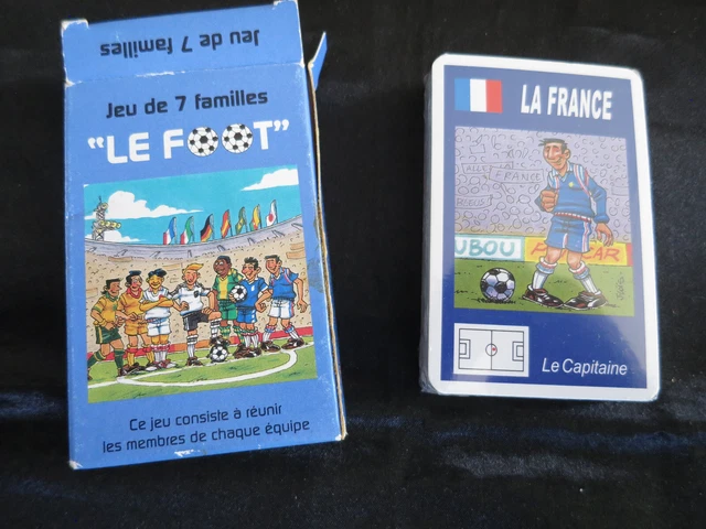 CARTES ! JEU de 7 Familles ! Le Foot ! 01 EUR 6,00 - PicClick FR