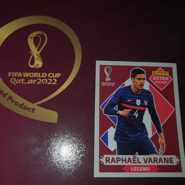 PANINI WORLD CUP 2022 Extra Sticker Raphael Varane EUR 5,65 - PicClick IT