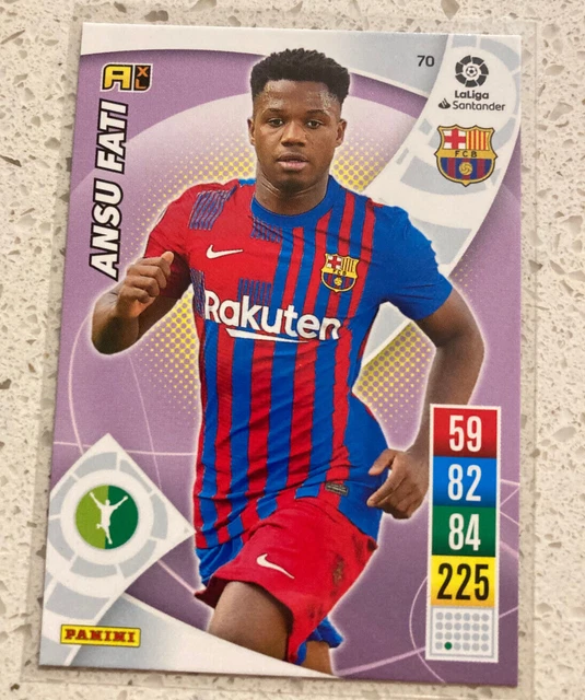2021-22 PANINI ADRENALYN XL La Liga Ansu Fati Fc Barcelone #70 EUR 4,42 - PicClick FR