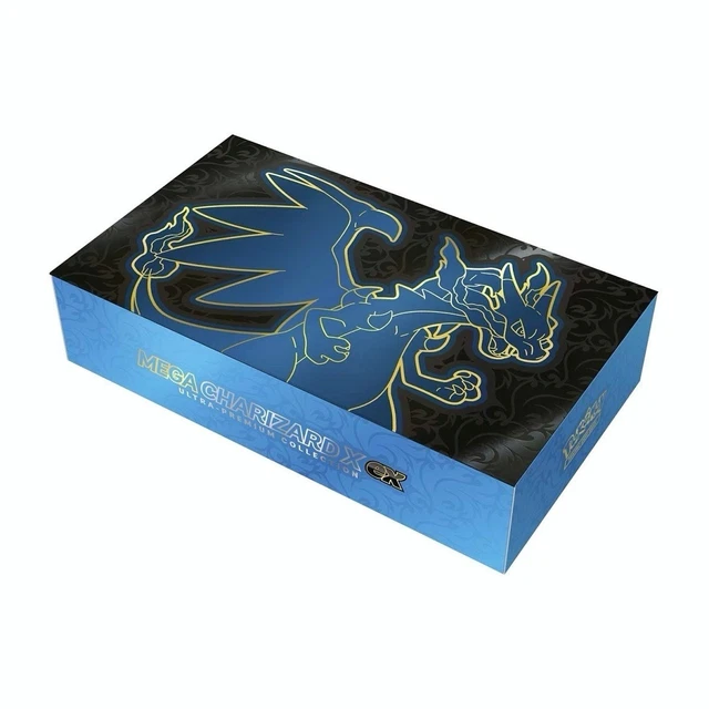POKEMON MEGA CHARIZARD X ex Ultra-Premium Collection 18 Booster Packs ...