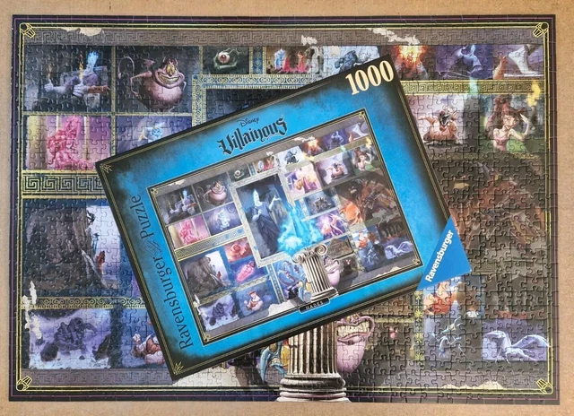 RAVENSBURGER DISNEY VILLAINOUS-HADES-HERCULES 1000-Pieces Jigsaw Puzzle ...