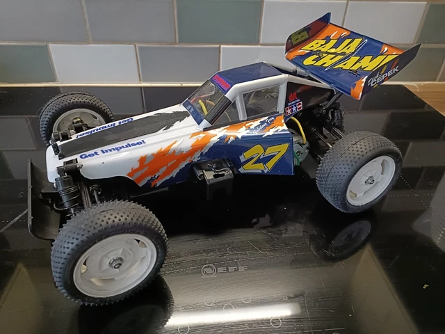 TAMIYA BAJA CHAMP Vintage (circa 1990s ) 4WD RC Buggy.. in nice ...