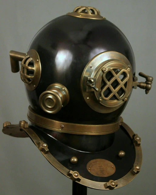 CASQUE DE PLONGÉE antique vintage US Navy Mark V Réplique maritime nautique EUR 266,36 - PicClick FR