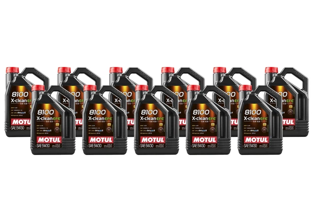ENGINE OIL (5W-30) (55 Liter) (X-Clean 8100) (11 x 5L) £353.36 ...
