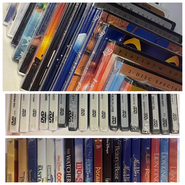 WALT DISNEY DVD Lot Tons Of Classic Movies 18 Brand NEW DVD’S £166.10 ...