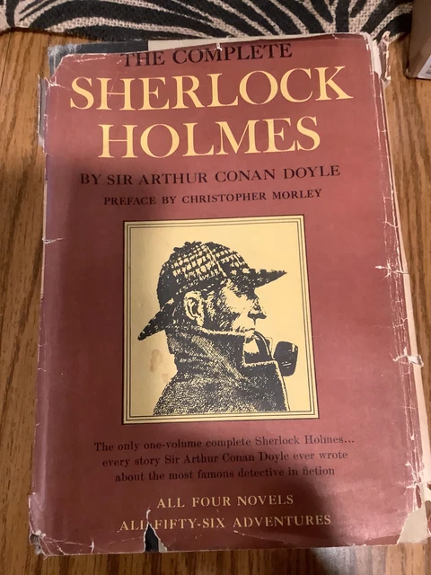 L'INTÉGRALE SHERLOCK HOLMES Sir Arthur Conan Doyle HC/DJ 1930 double ...
