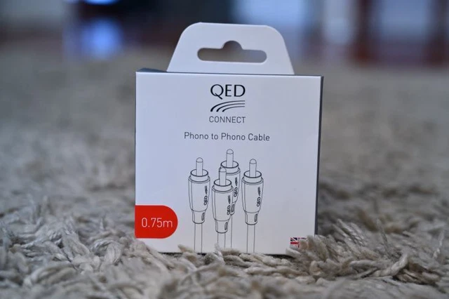QED PHONO TO Phono Cable 0.75 m $48.00 - PicClick AU