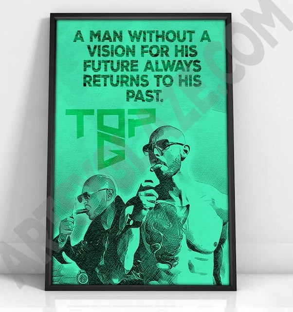 ANDREW TATE TRISTAN Tate Motivational Premium Matte Posters Unframed ...