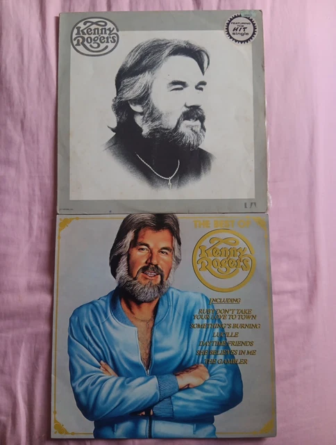 KENNY ROGERS - Best Of & Kenny Rogers - 2 X Vinyl Bundle $30.00 ...