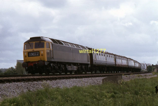ORIGINAL RAILWAY SLIDE Class 47 D1642 at Didcot 12.05.68 £3.99 ...