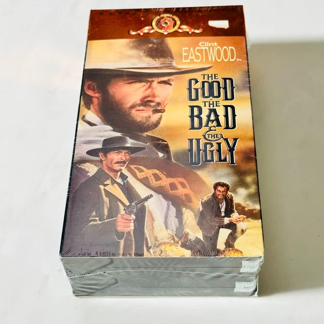 THE GOOD THE Bad & The Ugly - VHS - New / Sealed - Clint Eastwood $14. ...