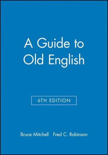 A GUIDE TO Old English by Bruce Mitchell (English) Paperback Book EUR ...