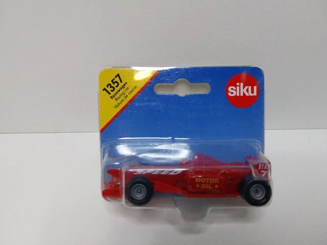 SIKU 1357 RENNWAGEN rot F1 Formel 1 Modellauto Spielzeug OVP + Neu EUR ...