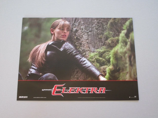 JENNIFER GARNER &ELEKTRA& Lobby Card Marvel Lb5 EUR 25,00 - PicClick FR