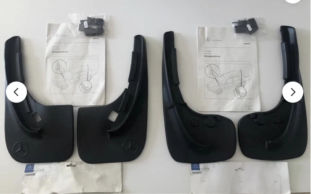 ORIGINAL MERCEDES W124 Mud Guard Mud Flap Splash Guard Front+Rear New ...