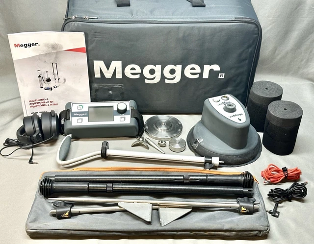MEGGER DIGIPHONE+2 DPP SU2 DPP2-NT Shockwave Reciver Fault Locator ...