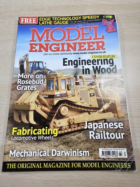 MODEL ENGINEER MAGAZINE Vol. 215 No. 4523 December 2015 Engineering In Wood £3.00 - PicClick UK