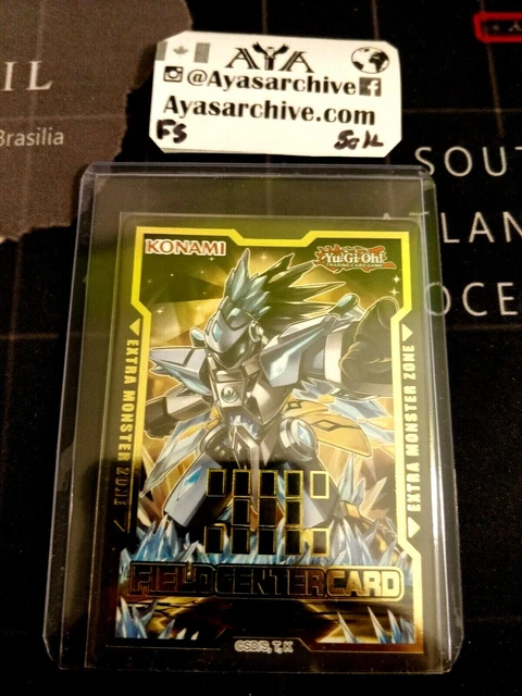 YUGIOH OFFICIAL YUGIOH Day Crystron Halqifibrax Field Center NM YUGIOH ...