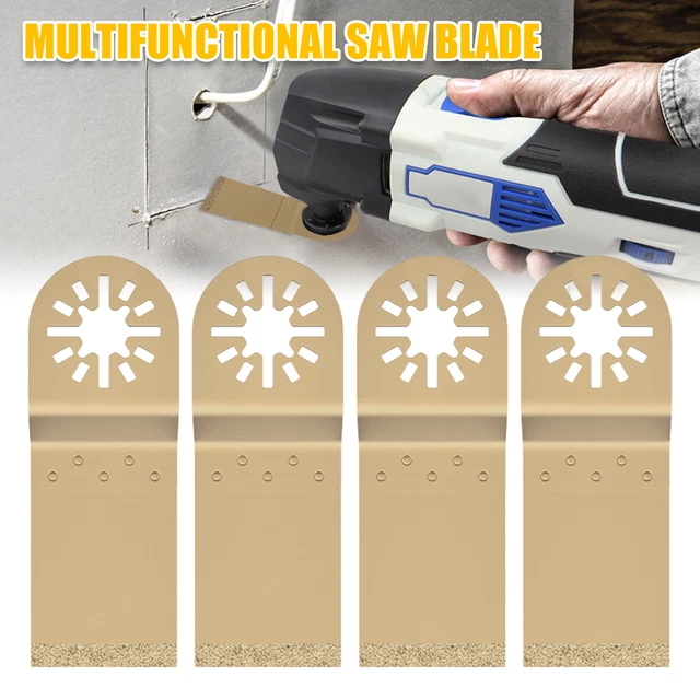4X OSCILLATING MULTI Tool Saw Blades For Fein/Bosch/Multimaster/Makita ...