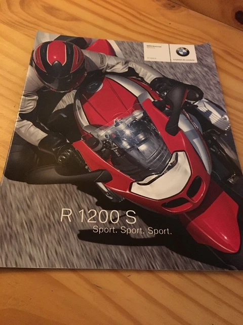 BMW R1200S R1200 S 1200 Catálogo Moto Folleto Prospecto Folleto ...